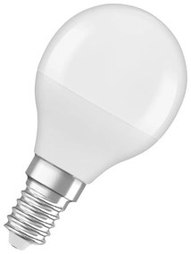3 ks matná LED žárovka E14 4,9 W BASE teplá bílá