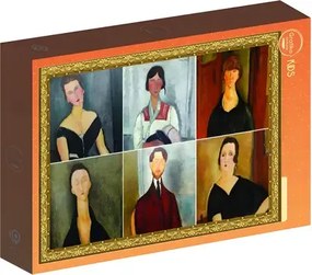 GRAFIKA Puzzle Modiglianiho koláž / 500 dílků / 47,8 × 34,2 cm