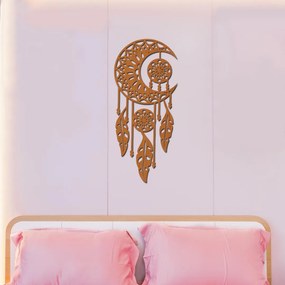 dřevo života Lapač snů MANDALA MOON Zvolte rozměr (cm): 36x80, Zvolte barvu dekoru: Třešeň