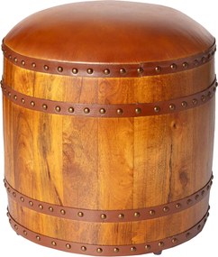 Sedák s pufem Lorcan ⌀45cm