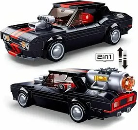 Sluban Model Bricks M38-B1085 Pouliční závodní auto 2v1 / LEGO - kompa