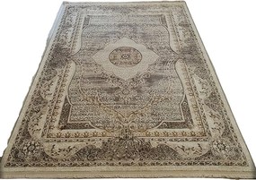 HU Šedý vintage koberec Luxess 37-Grey Rozměr: 60x110 cm