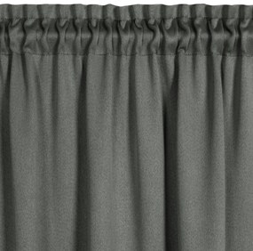 ZATEMŇOVACÍ ZÁVĚS NA PÁSCE CARLO 130X300 CM TMAVĚSIVA