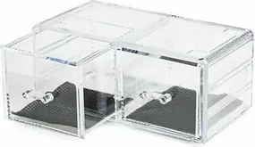 Compactor Velký stohovatelný organizér na šperky a kosmetiku - 2 zásuv