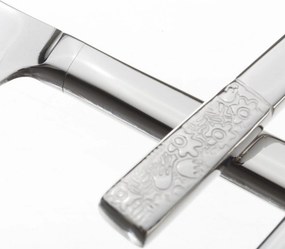 Příbory Fiori Platinum pro 6 osob 24 kusů