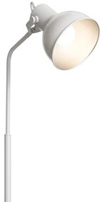 RENDL R12513 ROSITA stojanová lampa, ke čtení bílá/stříbrnošedá