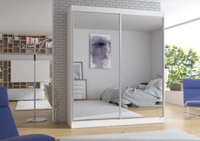 ADRK Furniture Posuvná skříň s zrcadlem MORGAN 180 ADRK-SW-MOR-W-180
