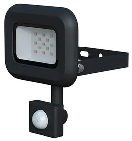 LEDMED VANA SMD S LED reflektor se senzorem 10W, černá - neutrální