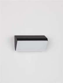 NV 9492610 Venkovní nástěnné svítidlo ZENON antracitový hliník a matný akryl LED 10W 3000K 220-240V 114st. IP65 - NOVA LUCE