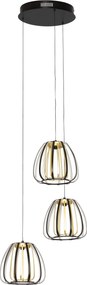 XXXLutz ZÁVĚSNÉ LED SVÍTIDLO, 49/23/150 cm Novel - Závěsná světla - 004804000103