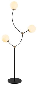 Designová stojanová lampa Ulyciana 151 cm černá