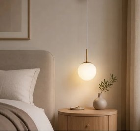 Brilagi - Lustr na lanku MILO 1xE27/60W/230V zlatá