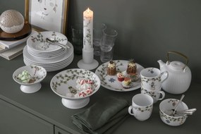 KÄHLER Porcelánová mísa Hammershøi Christmas 23 cm, bílá barva, multi barva, porcelán,