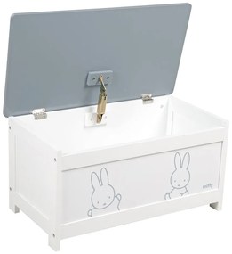 Bílý dětský úložný box 60x32x30 cm Miffy – Roba