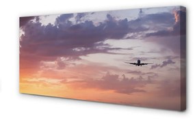 Obrazy na plátně Zataženo oblohy lehká letadla 120x60 cm