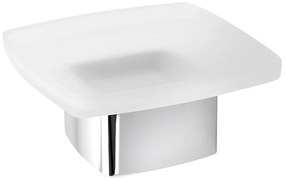 Gedy Lounge mýdlenka na postavení mléčné sklo chrom 545113