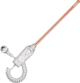 BPS-koupelny GE Elektrické topné těleso s termostatem (300 - 900 W) Barva: Bílá, Výkon (W): 600