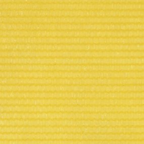 310999 vidaXL Balkonová zástěna žlutá 90 x 600 cm HDPE