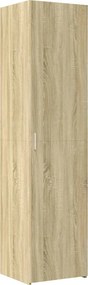 Skříň highboard dub sonoma 50 x 42,5 x 185 cm kompozitní dřevo 3281415