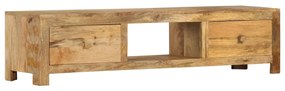 vidaXL TV stolek 140 x 30 x 32 cm masivní mangovníkové dřevo