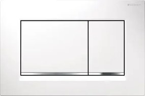 Geberit Sigma20 - Ovládací tlačítko splachování bílá/chrom
