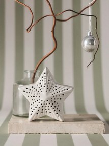 Sinsay - Vánoční LED lampa ve tvaru hvězdy - bílá
