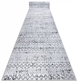 Běhoun tkaný na plocho SIERRA G6042 šedý Šíře: 120 cm