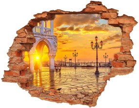 Wallmuralia Fototapeta díra na zeď 3D Benátky Itálie 90x70 cm