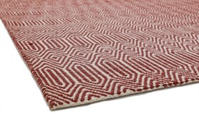 Červený  koberec Darisi Marsala Rozměry: 160x230 cm