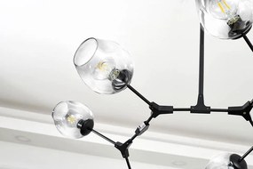 Toolight, stropní svítidlo 7xE27 APP505-7C, černá, OSW-08554