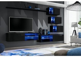 Obývací Stěna Switch Xxiv Černá