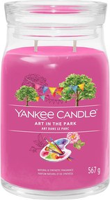 Yankee Candle vonná svíčka Signature ve skle velká Art in the park 567g