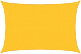 Stínící plachta 160 g/m² žlutá 3 x 4,5 m HDPE 311568