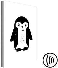 Obraz Zábavný tučňák (1 kus) vertikální