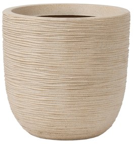 Capi Waste Rib NL Planter Ball Terrazzo Beige Ø 35 cm / V 34 cm