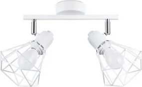 Stropní svítidlo SOLLUX ARTEMIS 2 bílé E14 2x40W bez žárovky SL.1103