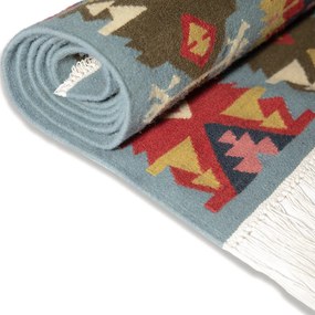 Vlněný kilim "Bakamski IV"