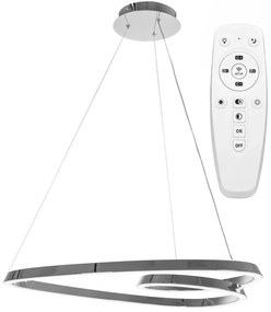 Toolight LED závěsné stropní svítidlo + dálkové ovládání APP798-cp Chrome