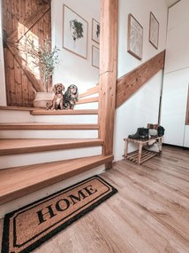 Hanse Home, Rohožka Home kokos 105678 - na ven i na doma, 27x70, hnědá, chodba / předsíň