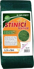 Stínící textilie zastínění 45 %, 1,5 x 5 m