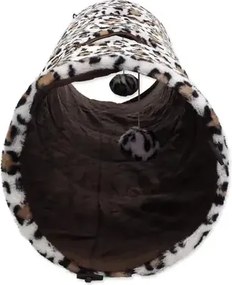 Magic Cat Tunel plyš leopard 120x24cm
