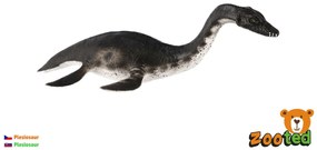 Plesiosaur dinosaurus zooted plast 23cm