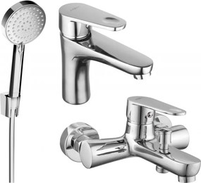 Mexen Kama R75 koupelnová sada, chrom - 72503R75-00