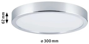 Paulmann 70882-LED/22,5W IP44 Stmívatelné koupelnové stropní svítidlo AVIAR 230V
