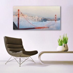 akrylový obraz Mosty Architektura 120x60 cm
