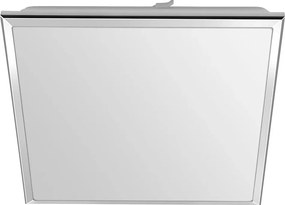 Sapho Sapho, SILVER stropní LED svítilna 28x28cm, 10W, 230V, 3000K/4000K/6500K, IP44, chrom, AU478