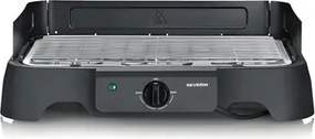 Severin PG 8593 eBBQ černá / Elektrický gril / 2000W / Stolní