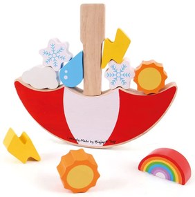 Bigjigs Toys Balanční hra Počasí