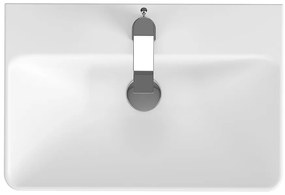 Cersanit Mille Slim, skříňkové umyvadlo 60x41 cm, bílá, K675-002