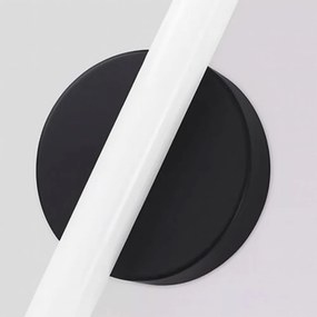 Toolight Toolight, LED nástěnné svítidlo 60cm, 12W, 3000K, LHJ069-W, černá matná, OSW-60037